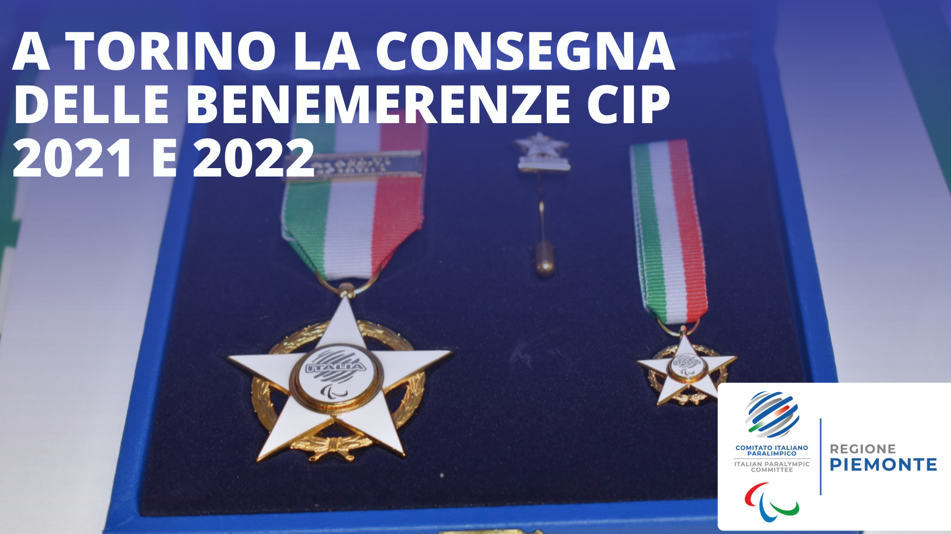 Comitato Italiano Paralimpico - La consegna delle Benemerenze CIP 2021 ...