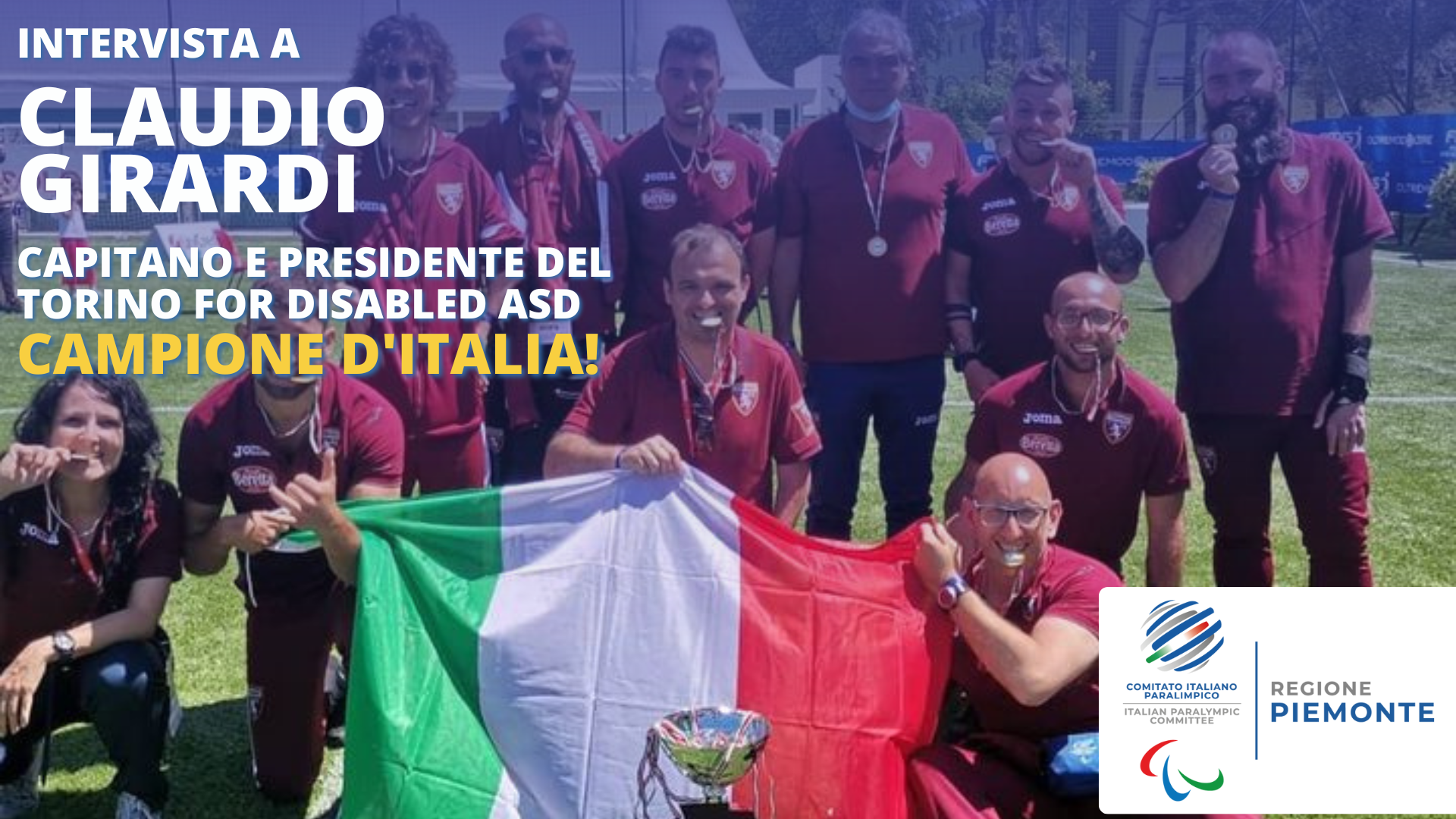 Comitato Italiano Paralimpico - Il Torino For Disabled è Campione d'Italia