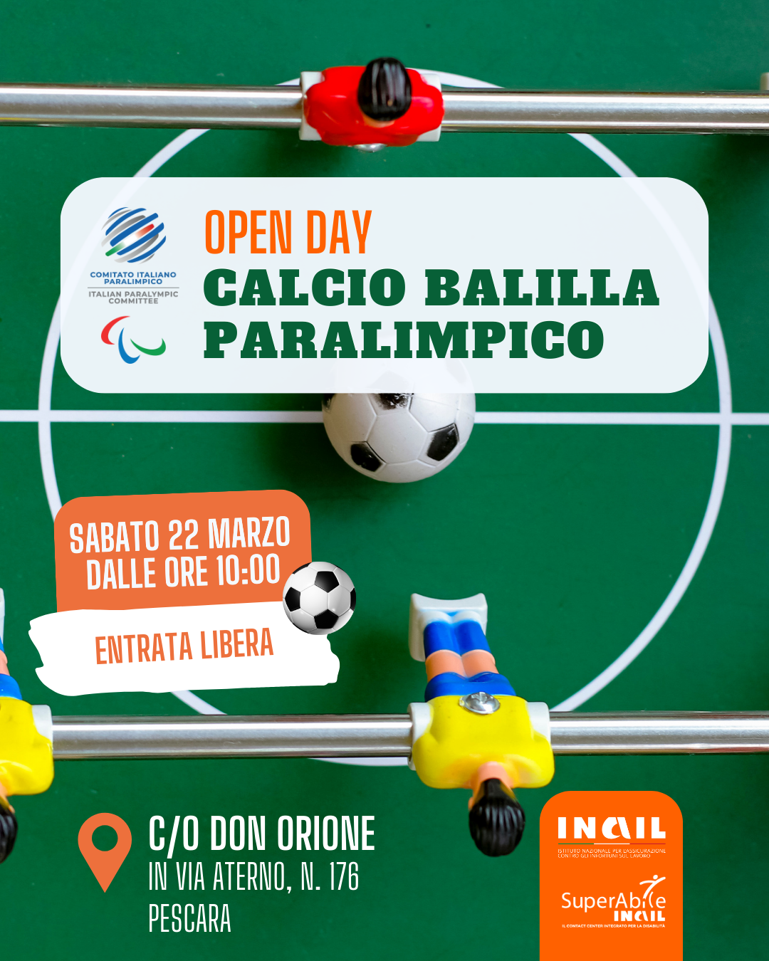 Comitato Italiano Paralimpico - Open Day CIP INAIL 2025