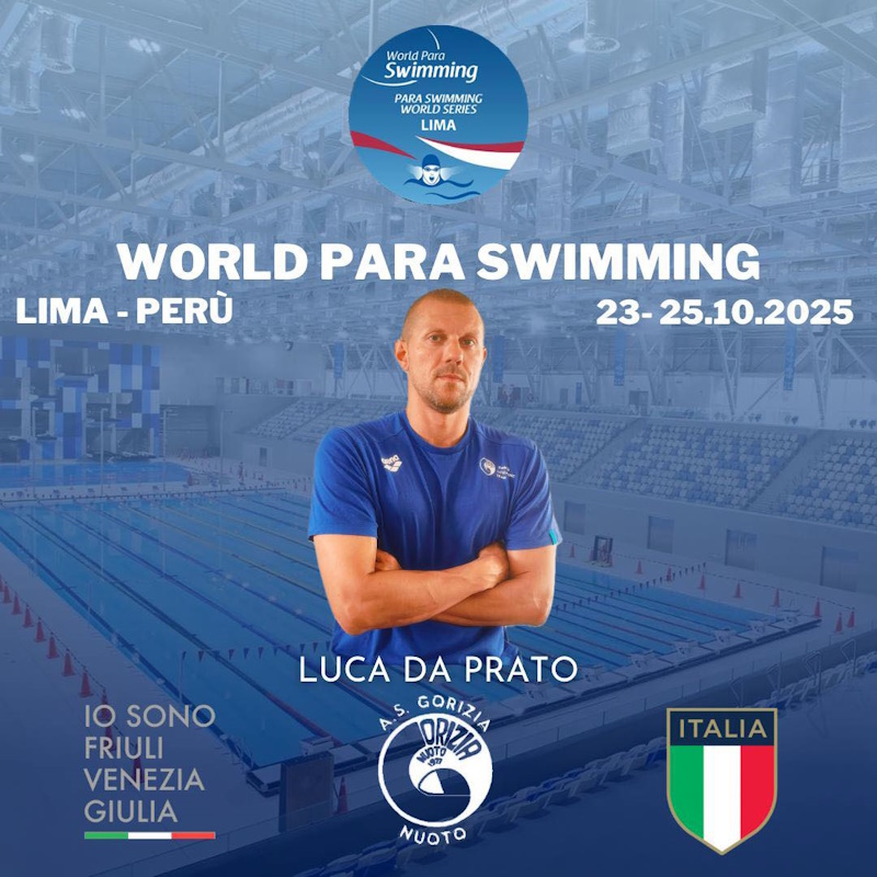 Comitato Italiano Paralimpico - NUOTO - Luca Da Prato alle World Serie ...